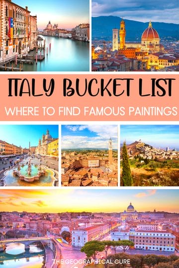 Italy Art Bucket List: The Best Art In Italy - The Geographical Cure